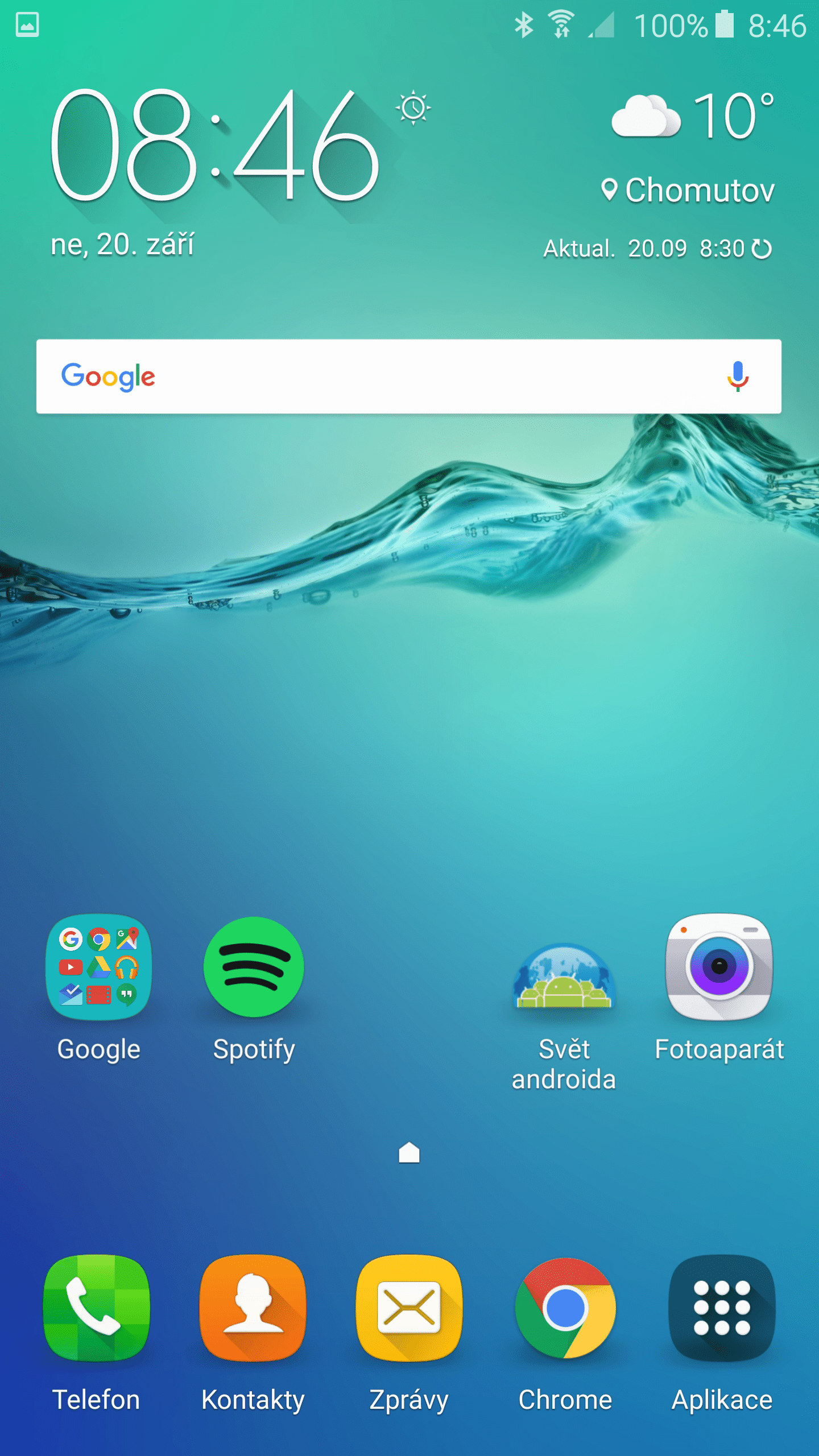 Samsung Galaxy S6 Edge Plus - domovská obrazovka | Svět Androida