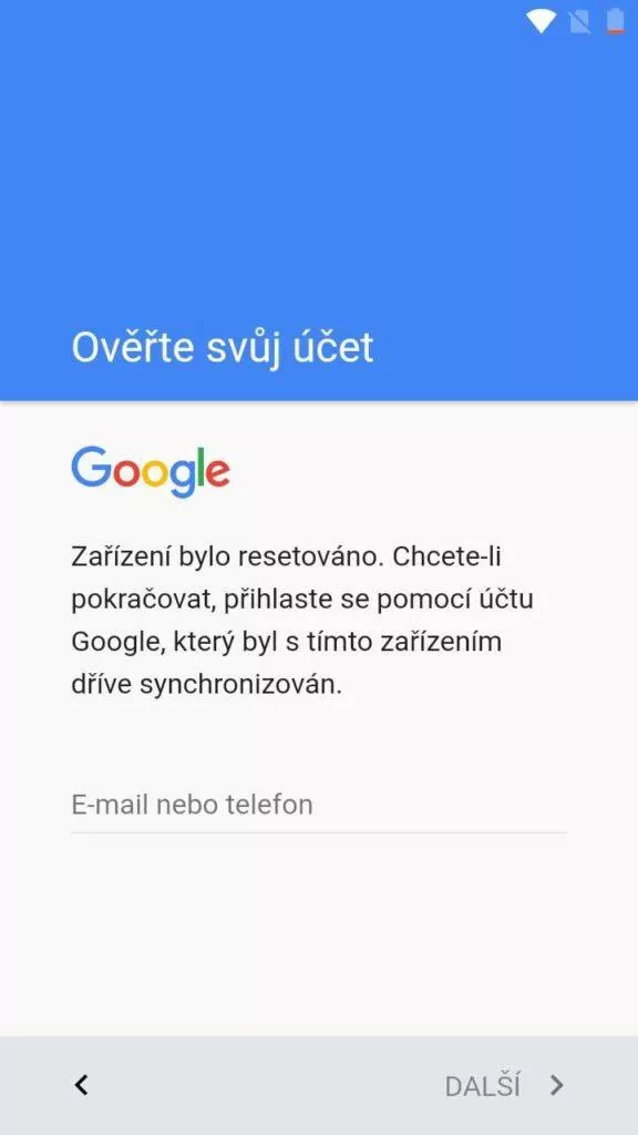 Jak obnovit zařízení s Androidem do továrního nastavení (factory reset)?