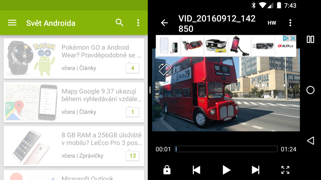 MX Player bude v Androidu 7.0 umět režim více oken | Svět Androida