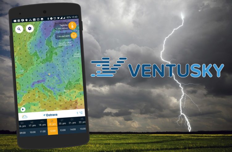 Ventusky: nová meteo aplikace od tvůrců In-počasí | Svět Androida