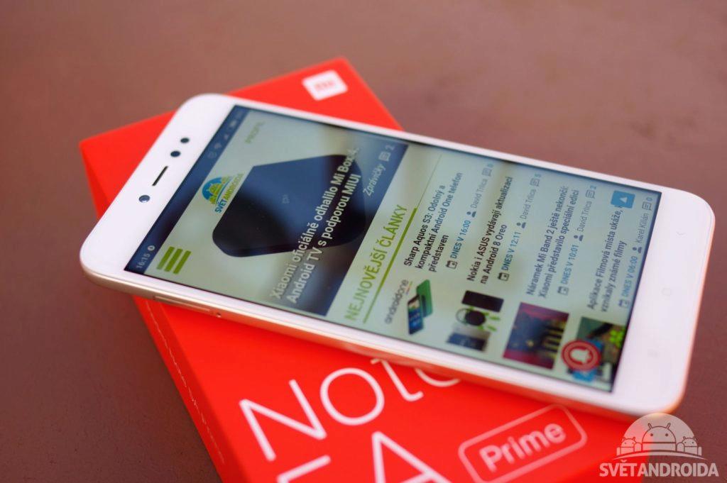 Xiaomi Redmi Note 5A Prime recenze: levný a přesto velmi dobrý