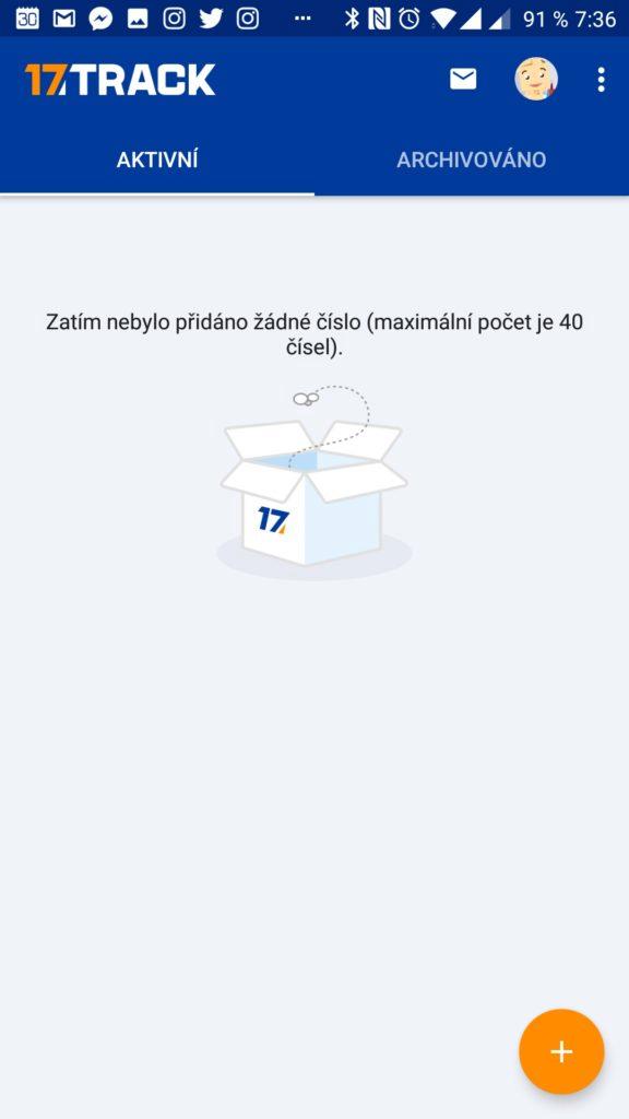 Čekáte balík z Číny? Sledujte jeho cestu v aplikaci 17Track