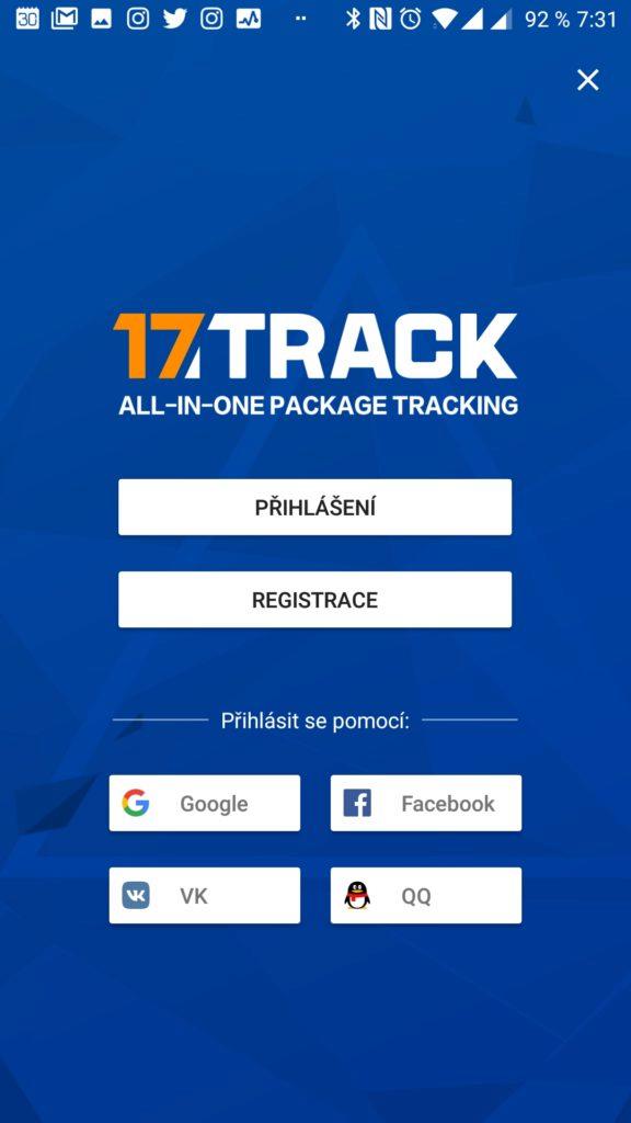 Čekáte balík z Číny? Sledujte jeho cestu v aplikaci 17Track