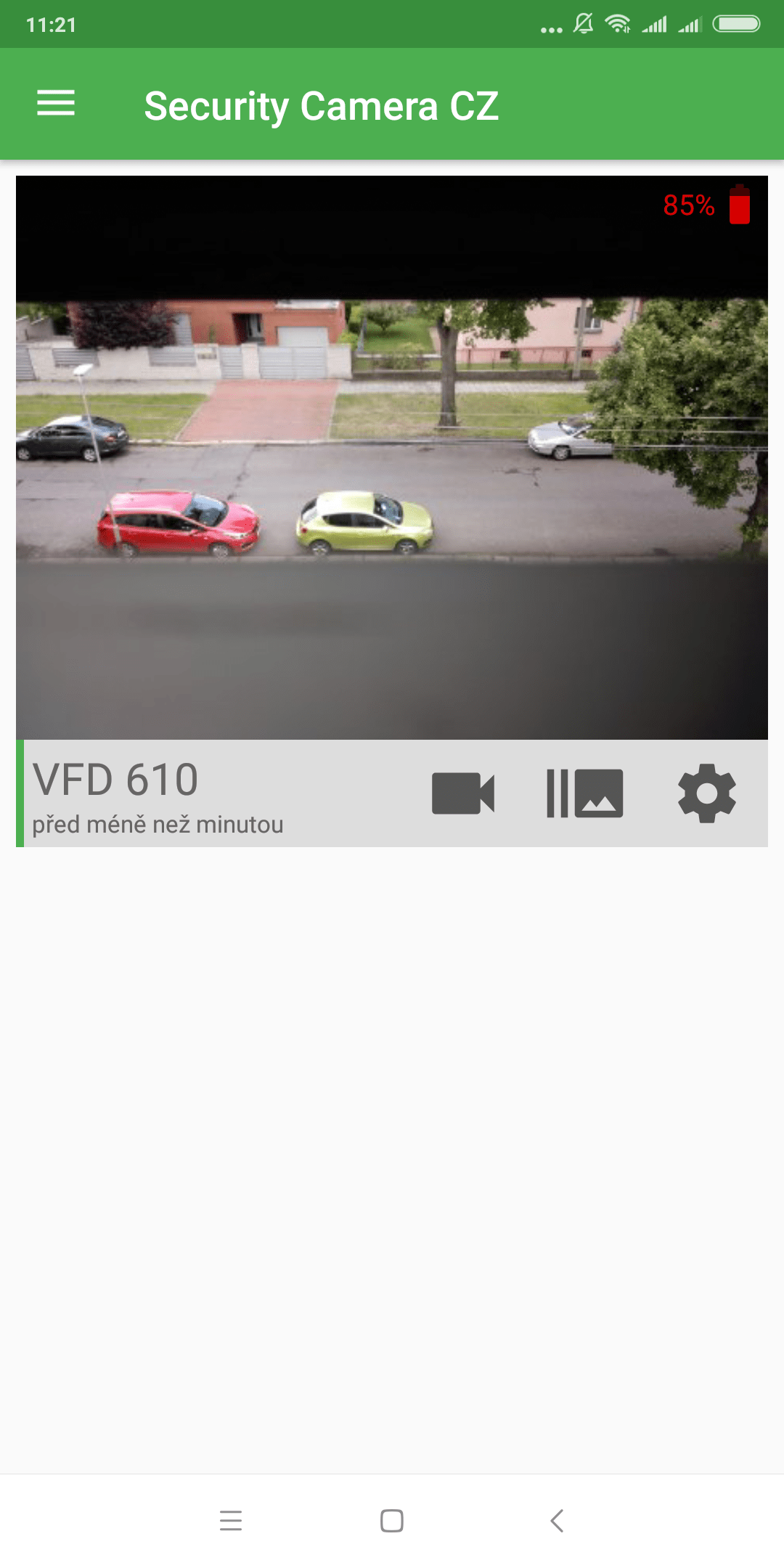 Aplikace Security Camera promění váš mobil v bezpečnostní kameru