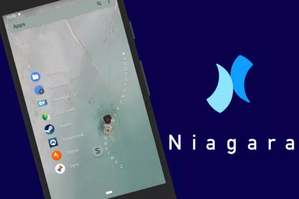 Niagara Launcher: Rychlý a nenáročný launcher se zajímavým designem