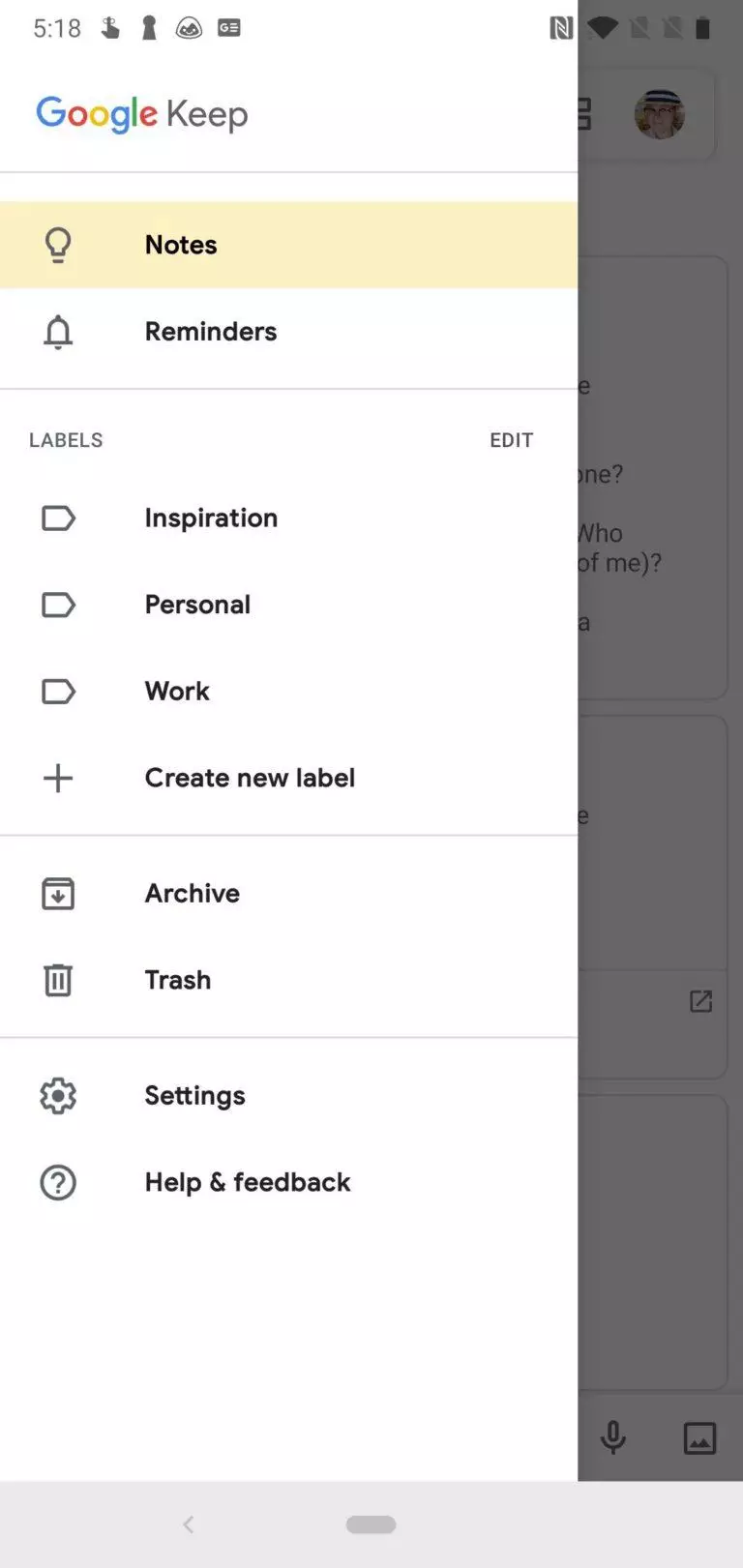 Aplikace Google Keep dostává nový moderní Material design