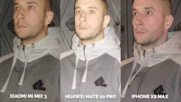 Srovnání fotoaparátů Xiaomi Mi Mix 3 vs iPhone XS Max vs Mate 20 Pro