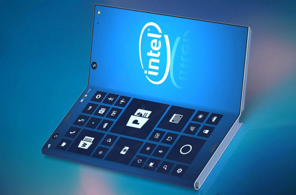 Futuristický ohebný telefon Intel: Budou mobily vypadat takhle?