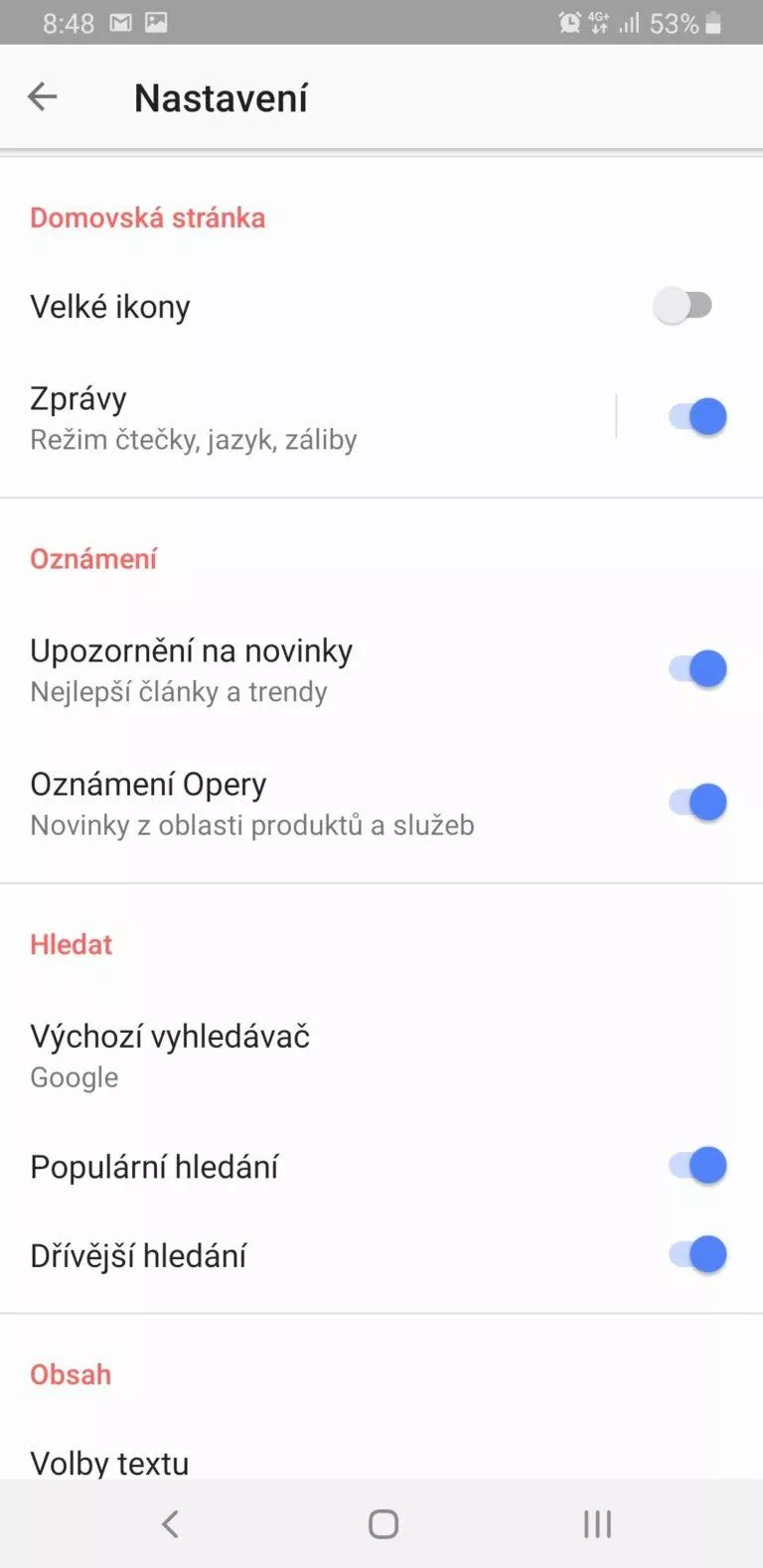 Jak změnit domovskou stránku v prohlížeči na mobilu? (Návod)