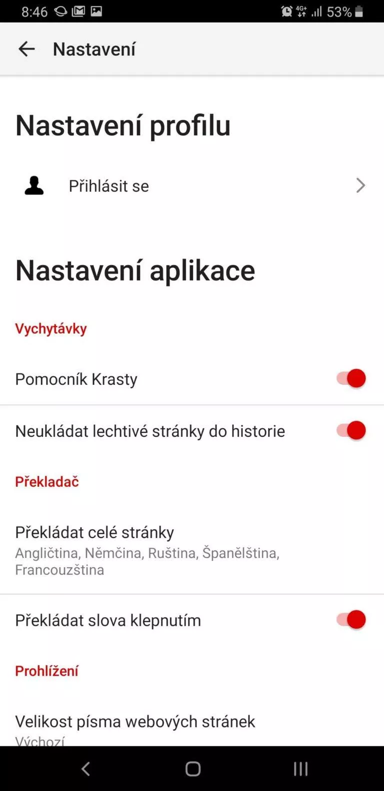 Jak změnit domovskou stránku v prohlížeči na mobilu? (Návod)