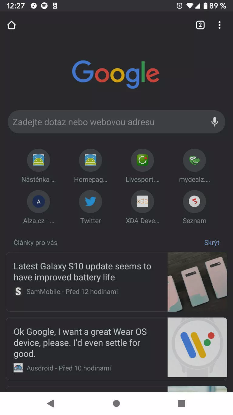 Tmavý režim už je dostupný ve stabilní verzi Google Chrome