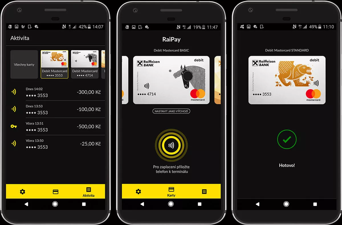 Raiffeisenbank ukázala vlastní aplikaci pro platby mobilním telefonem