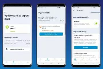 Nová O2 aplikace: vánoční dárky, tmavý režim a konec čekání na infolince