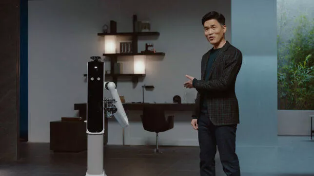Nový Samsung robot vám vyklidí myčku, vypere, a dokonce i nalije víno