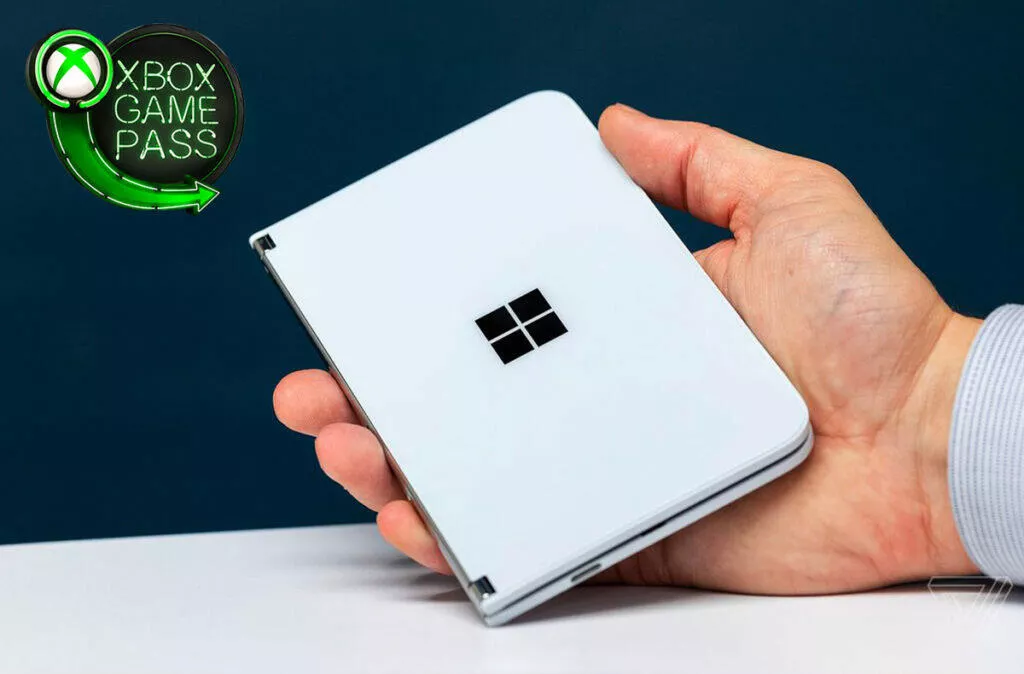 Microsoft Surface Duo díky nové aktualizaci připomíná kapesní Xbox