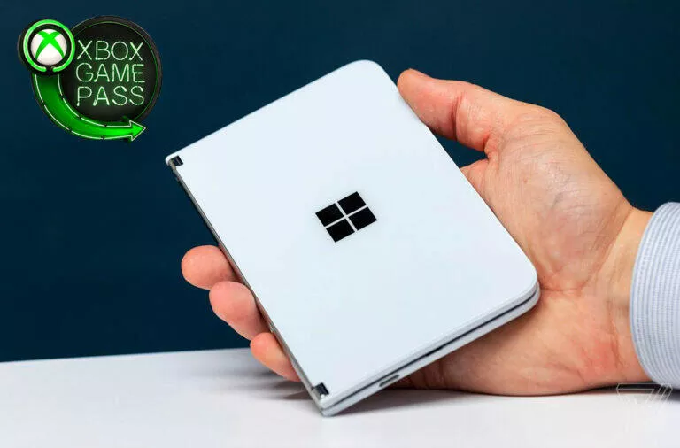 Microsoft Surface Duo díky nové aktualizaci připomíná kapesní Xbox