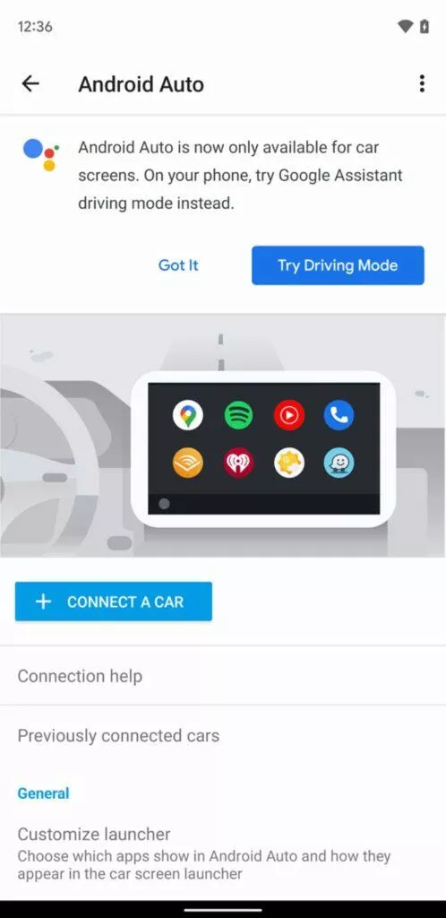 Android Auto mizí z obrazovek mobilů. Šanci dostane Asistent