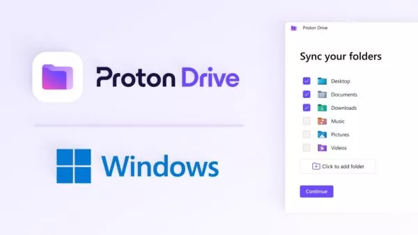 Konkurence pro Google Disk? Cloudové úložiště Proton Drive