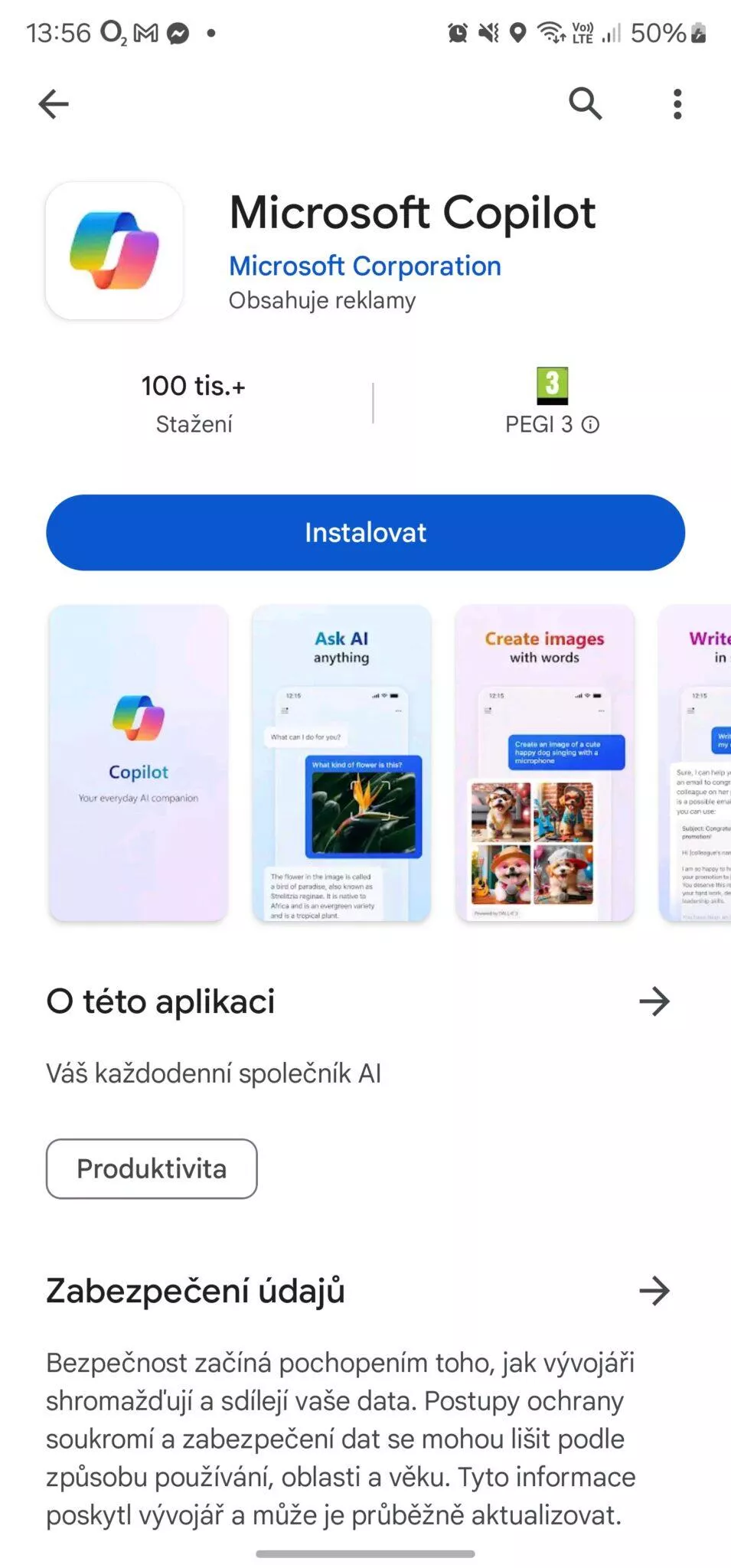 Microsoft Copilot míří na Android! Oproti ChatGPT je zdarma
