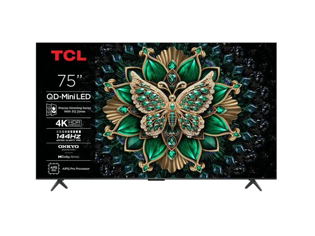 Obří QD-Mini LED telka za skvělou cenu! Tohle TCL se 144Hz frekvencí ...